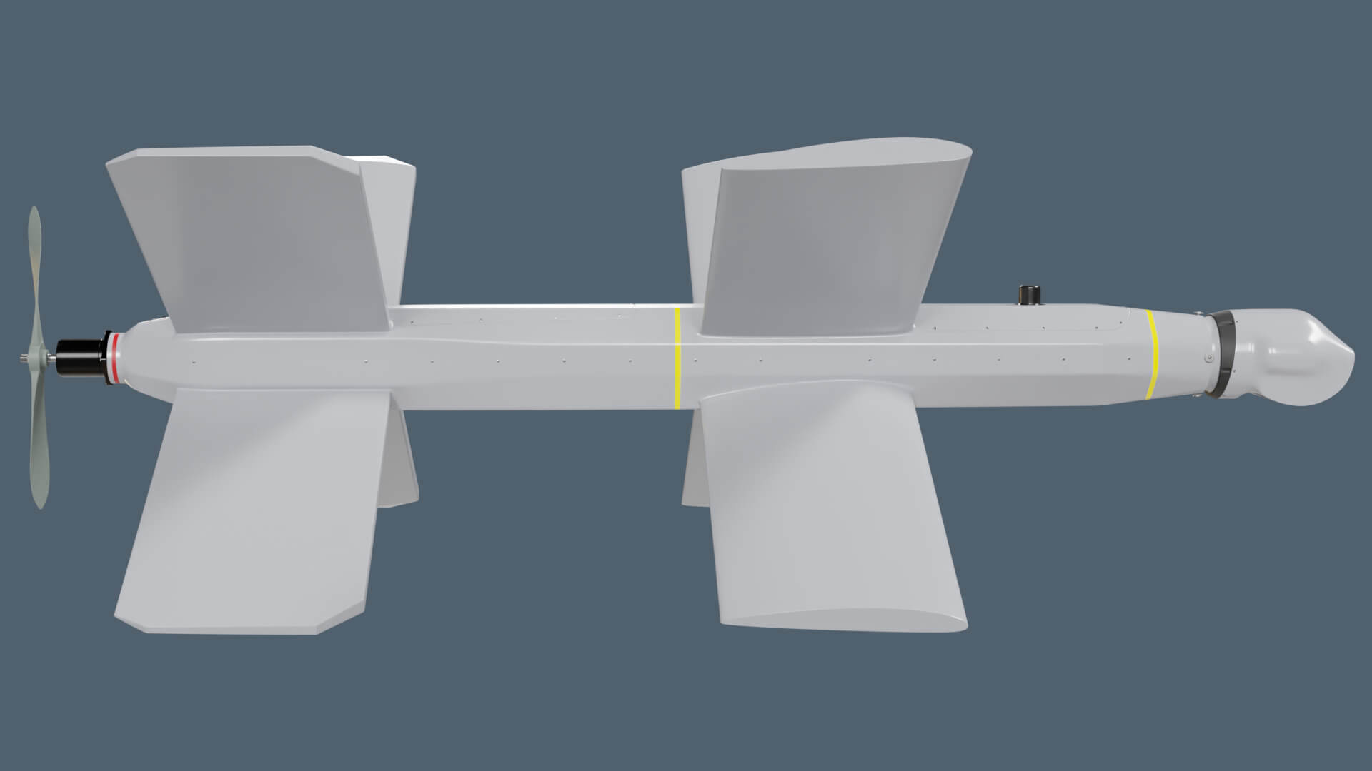 Lancet Drone High Poly - 3D Model by Chamod