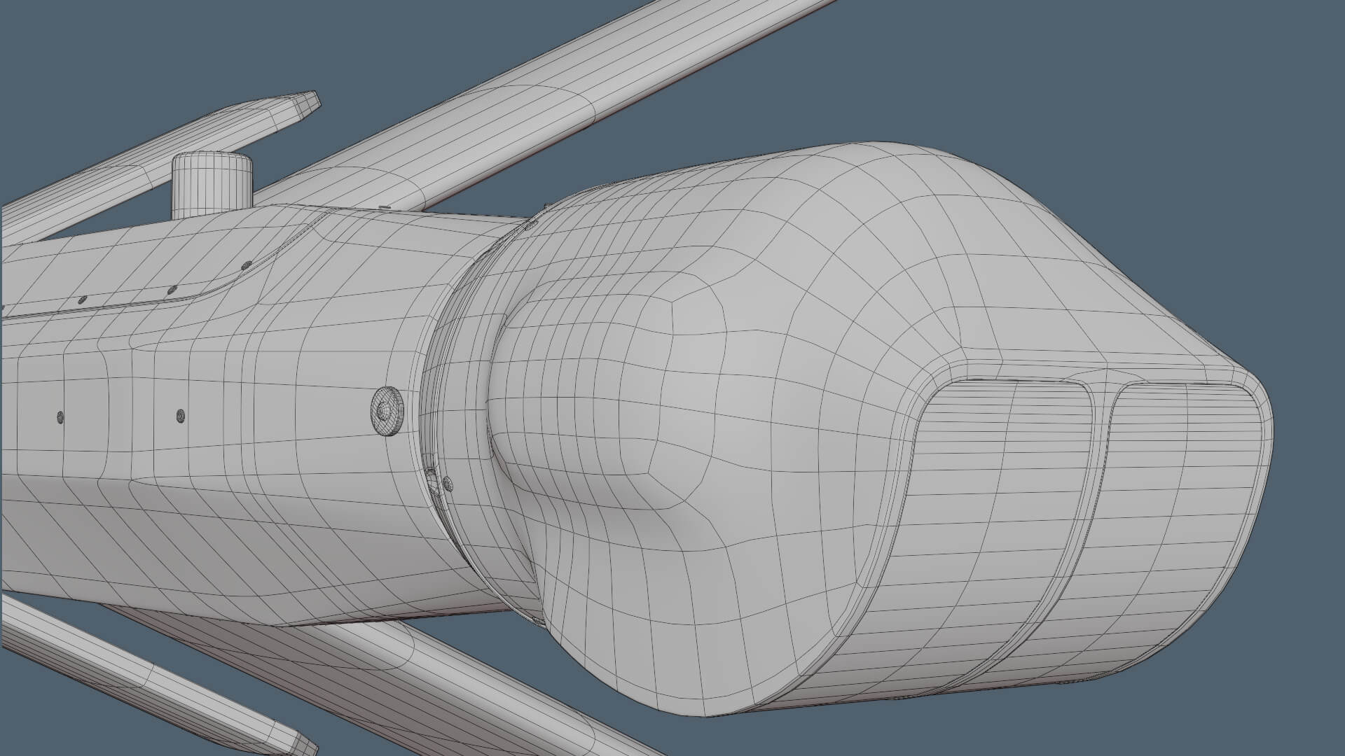 Lancet Drone High Poly - 3D Model by Chamod