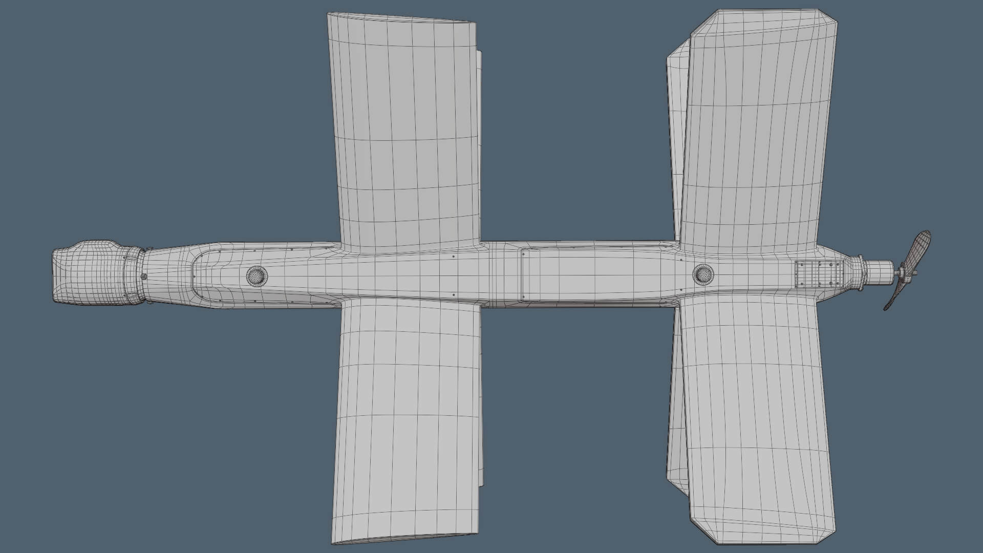 Lancet Drone High Poly - 3D Model by Chamod