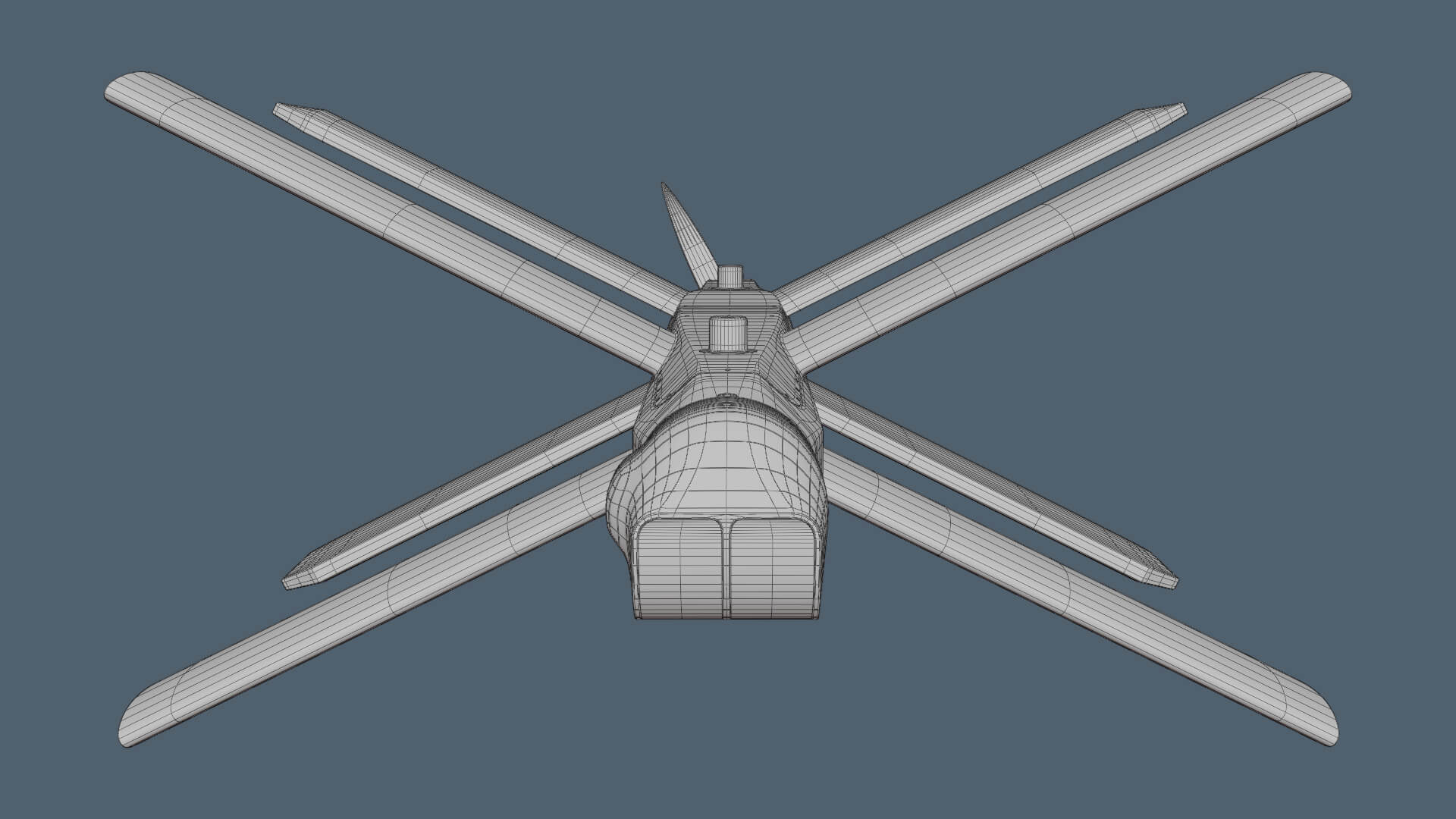 Lancet Drone High Poly - 3D Model by Chamod