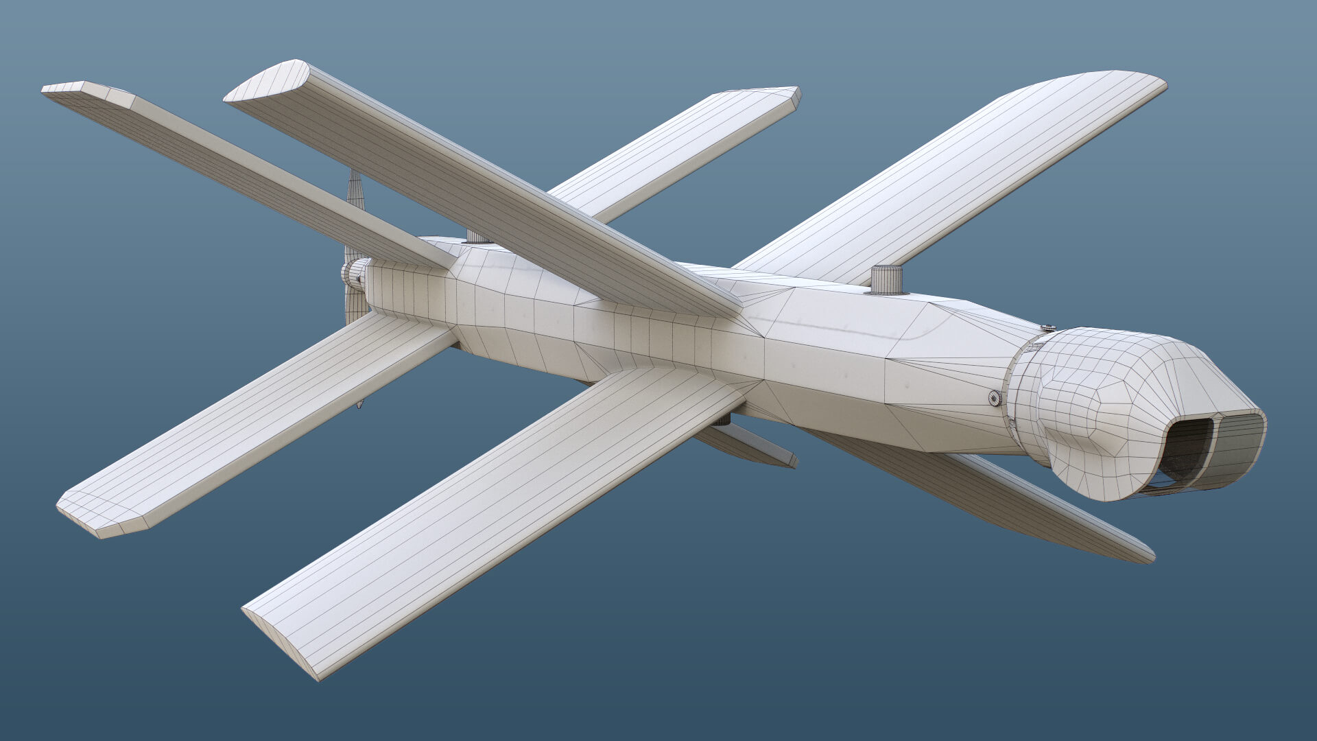 Lancet Drone - 3D Model by Chamod