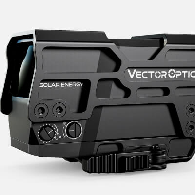 Solar Powered Red Dot Sight - 002 3D Model by Chamod