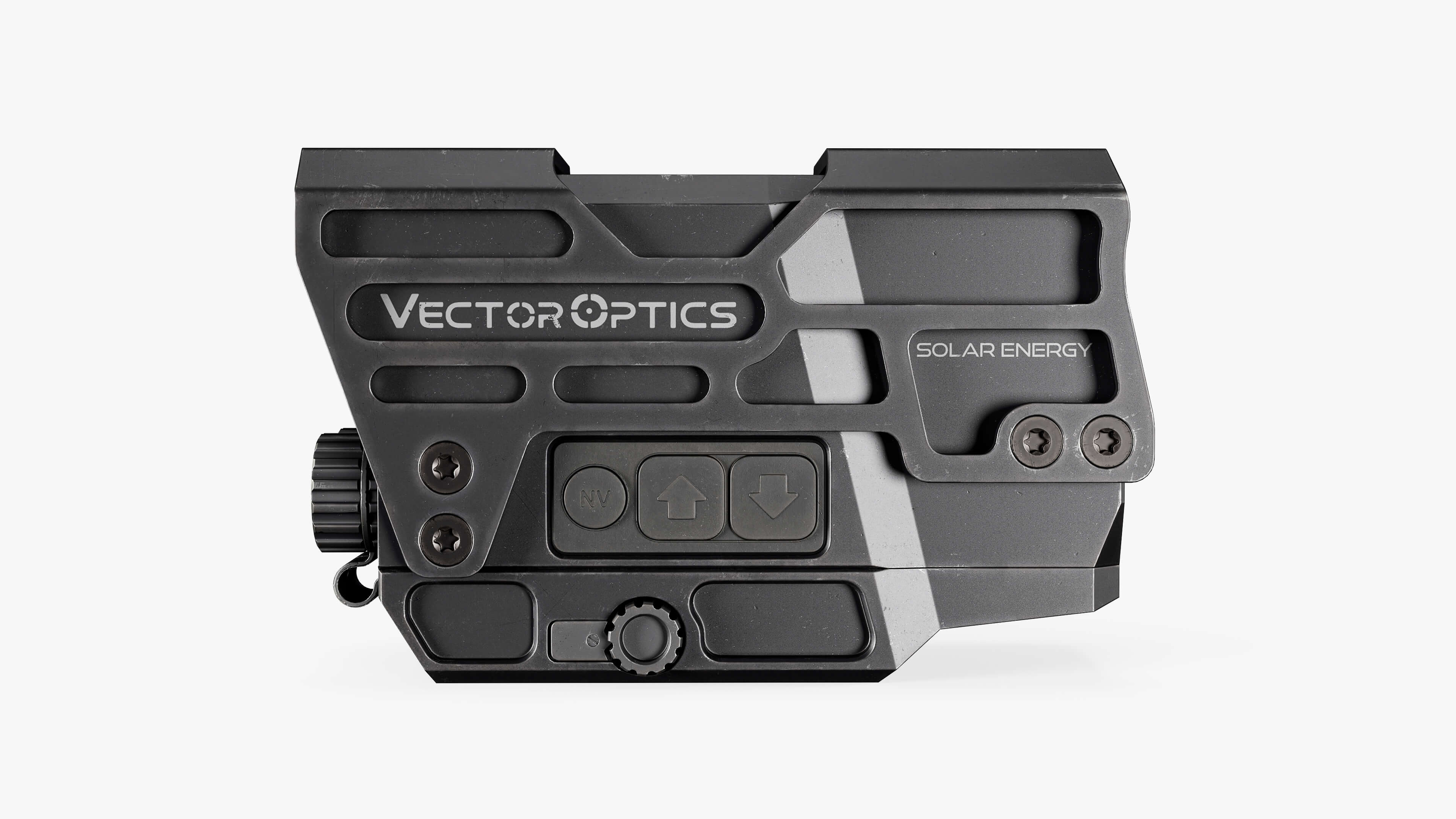 Solar Powered Red Dot Sight - 3D Model by Chamod