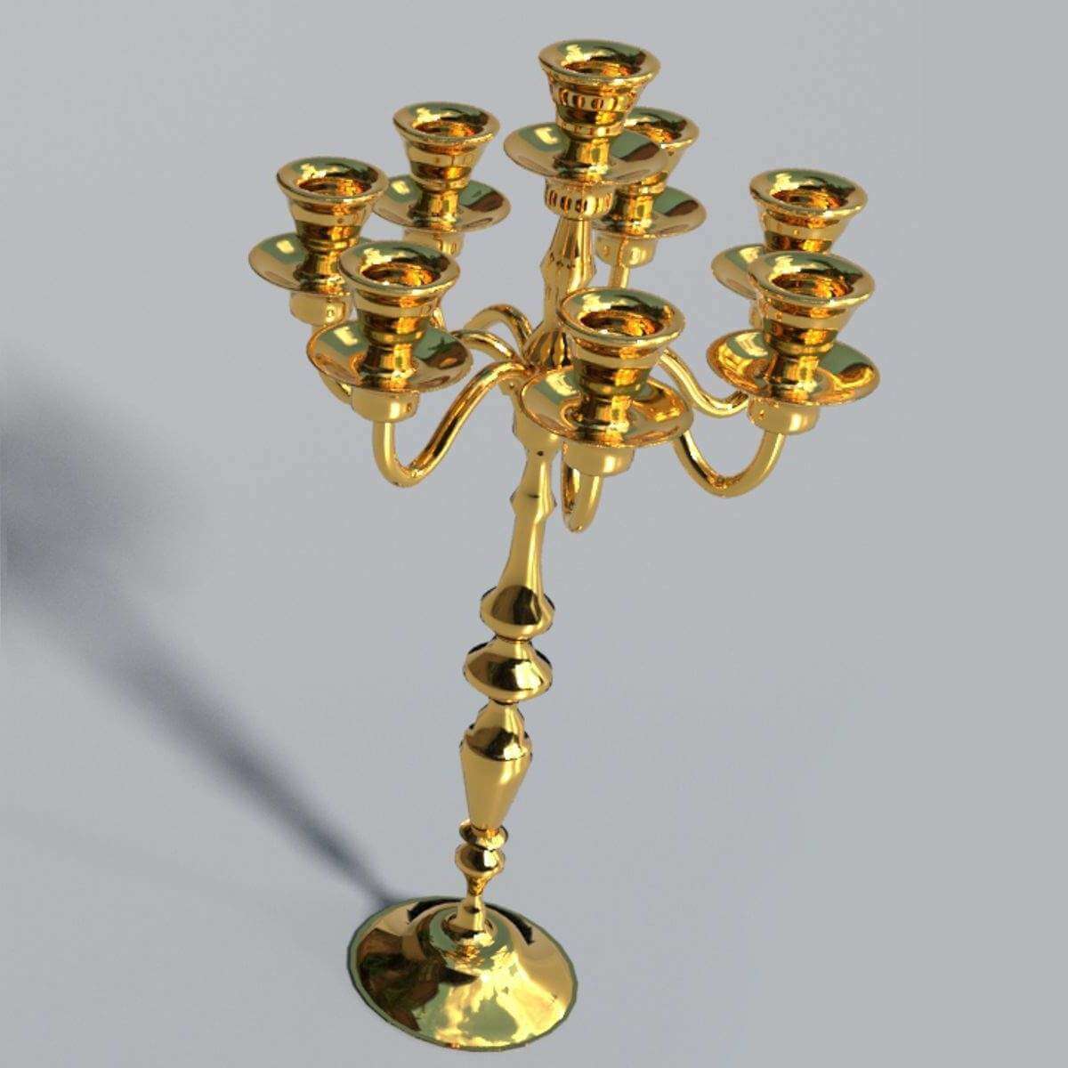 Candle Holder - 3D Model by chamsb11