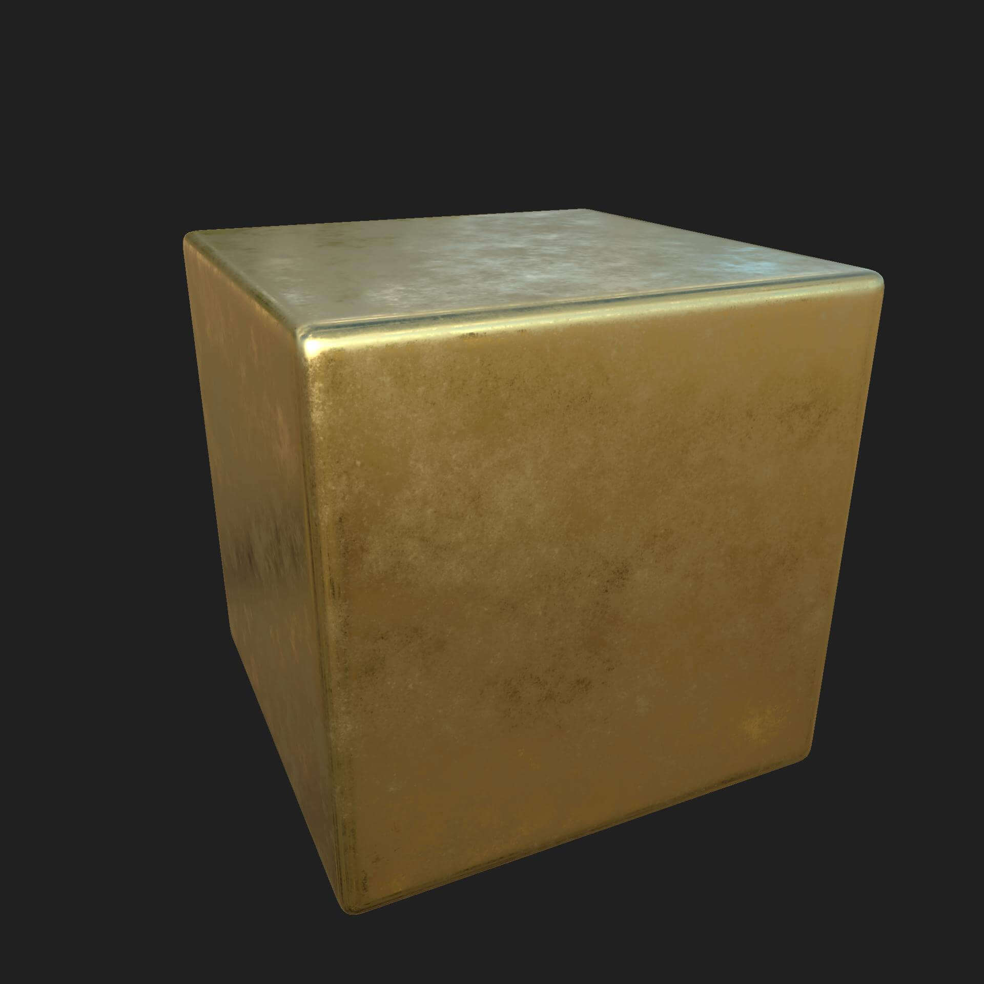 Dusty Gold Metal Seamless Texture by chamsb11