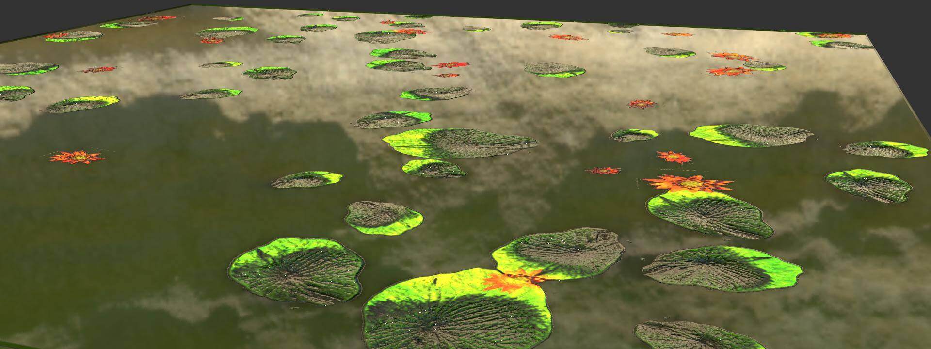 Grass on Lake Water Seamless Texture by chamsb11