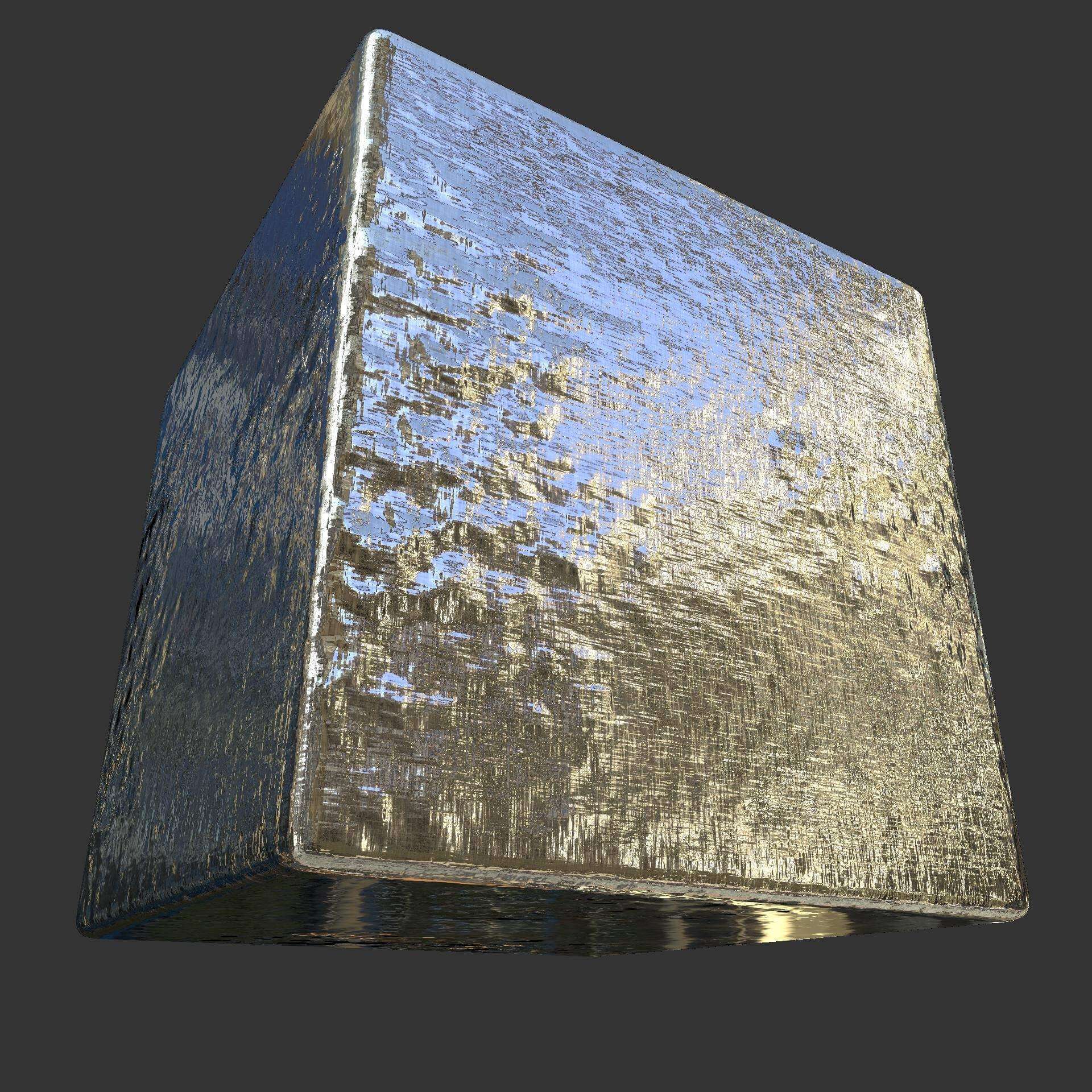 Raw Metal - 3D Texture by chamsb11