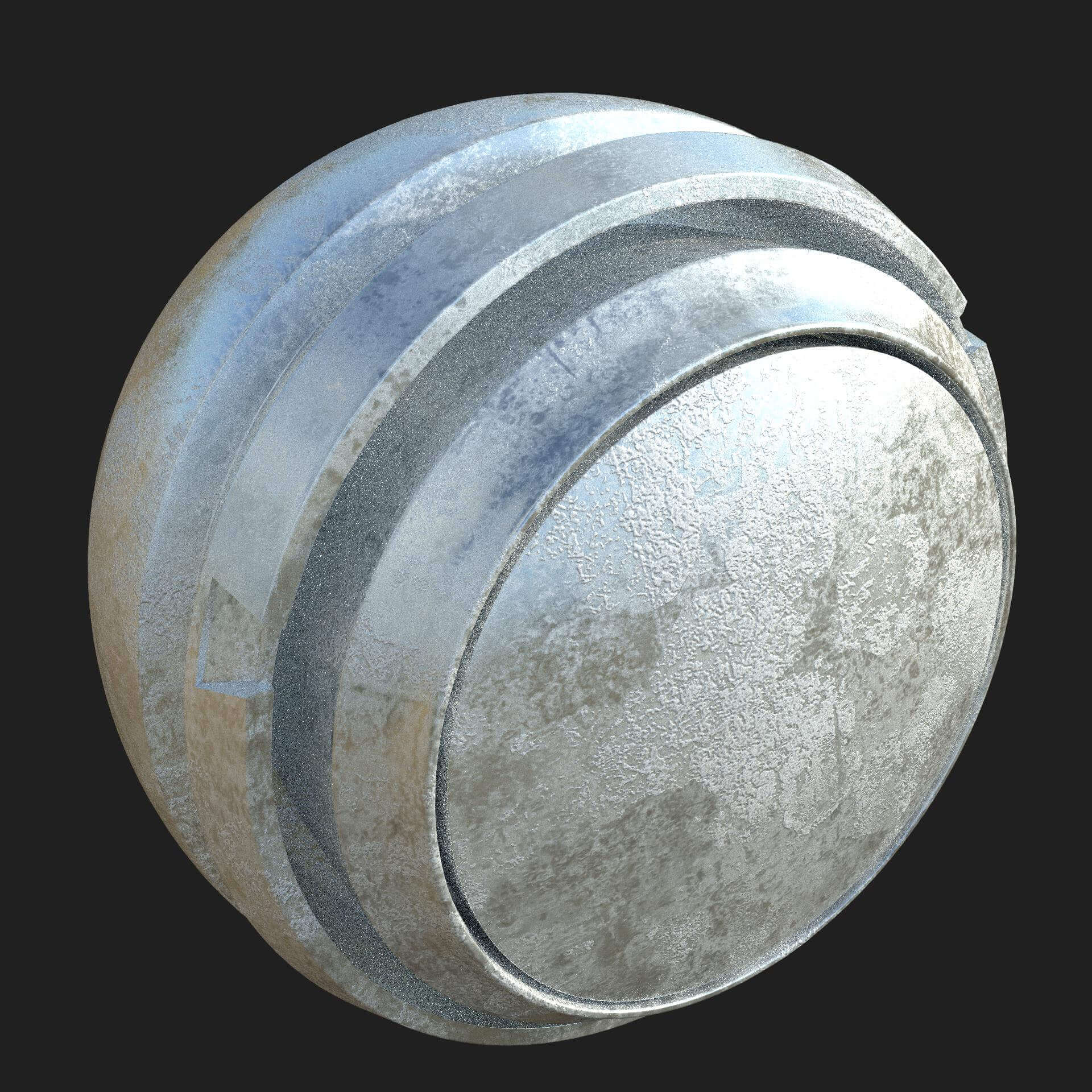 Old Dusty Metal Tileable Texture by chamsb11