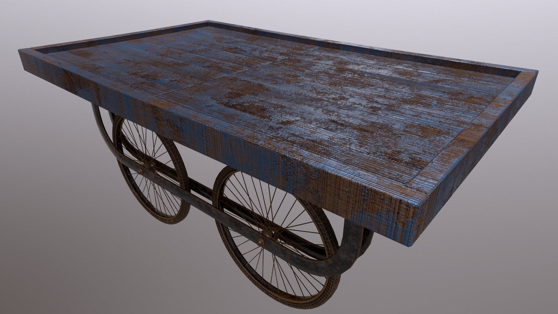 Hand Carriage - 3D Model by chander1980