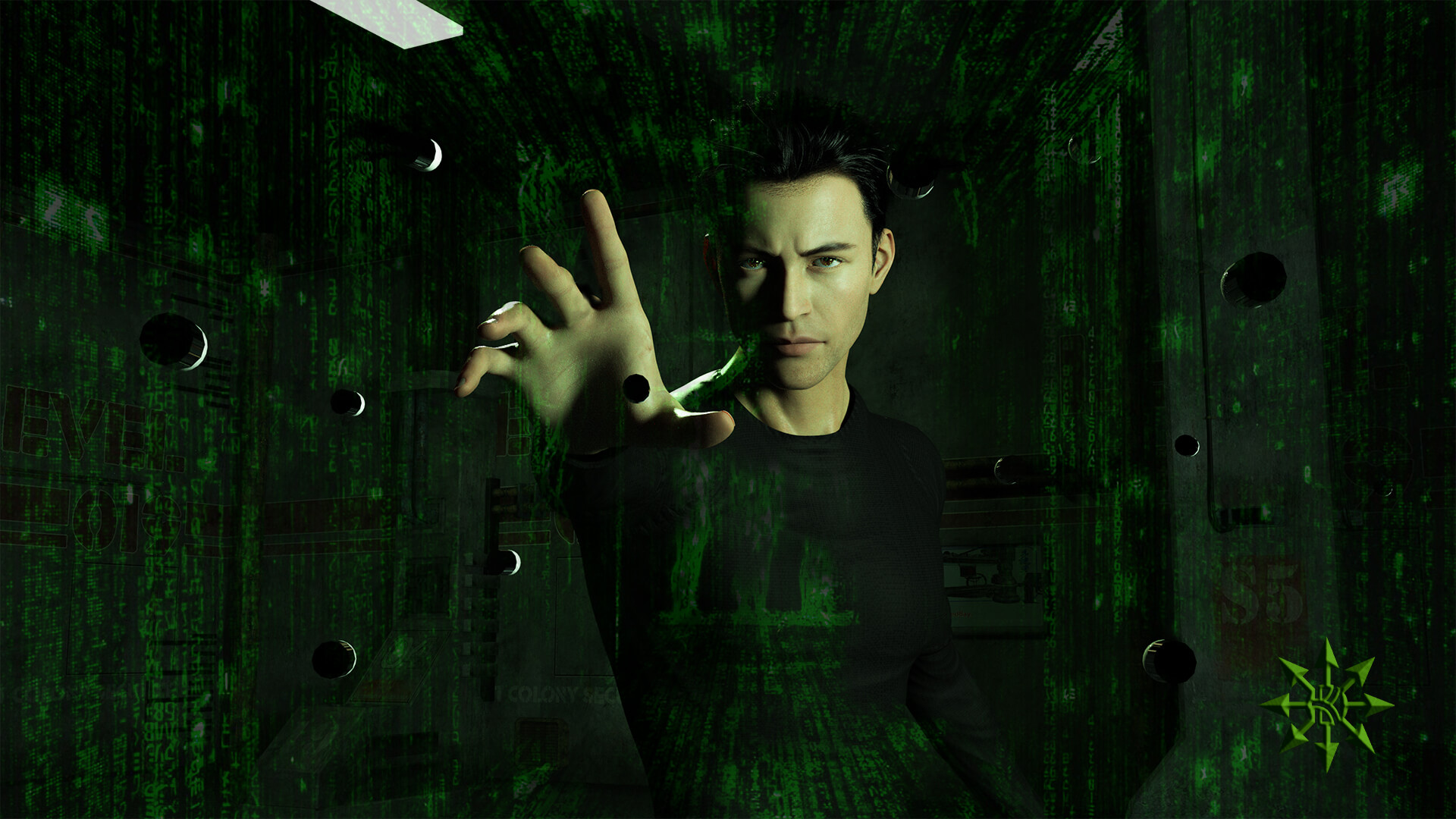 Choice. The problem is choice... 3D Render by chaoskhan_666