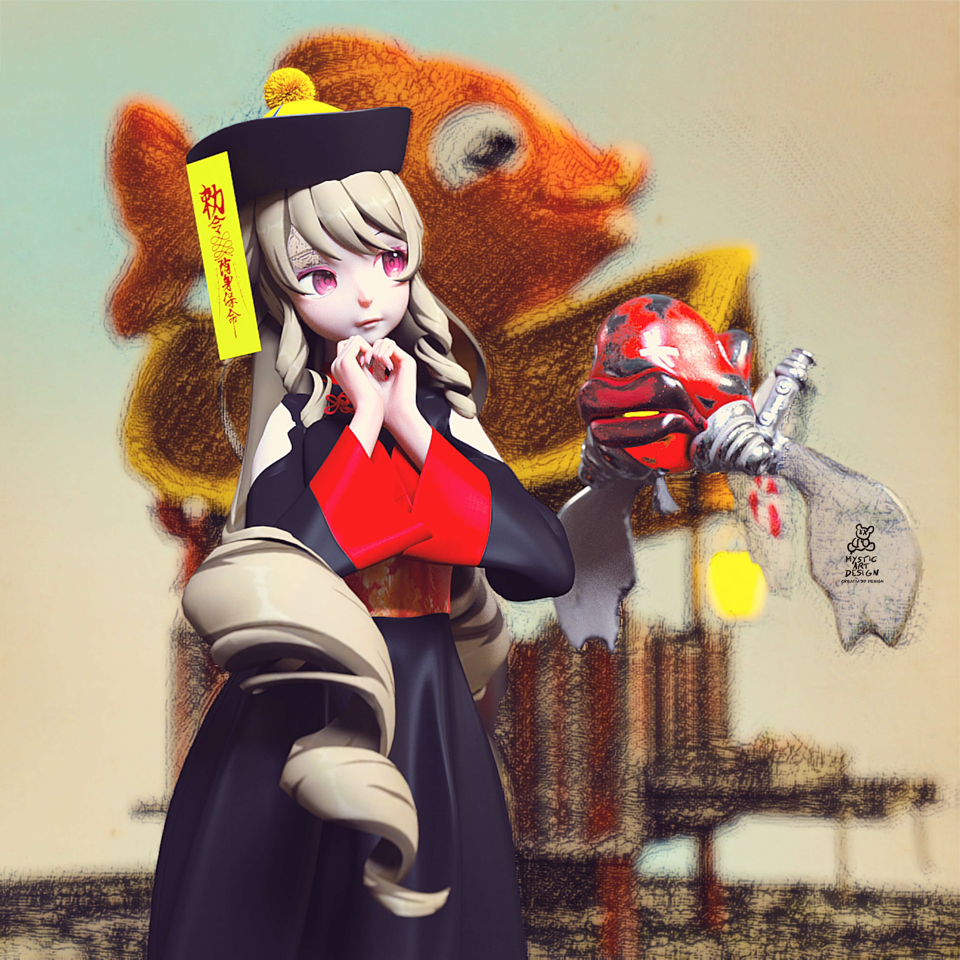 Chaosqueens Crazy Morphs for Robot Piscis - Free Daz Content by ...