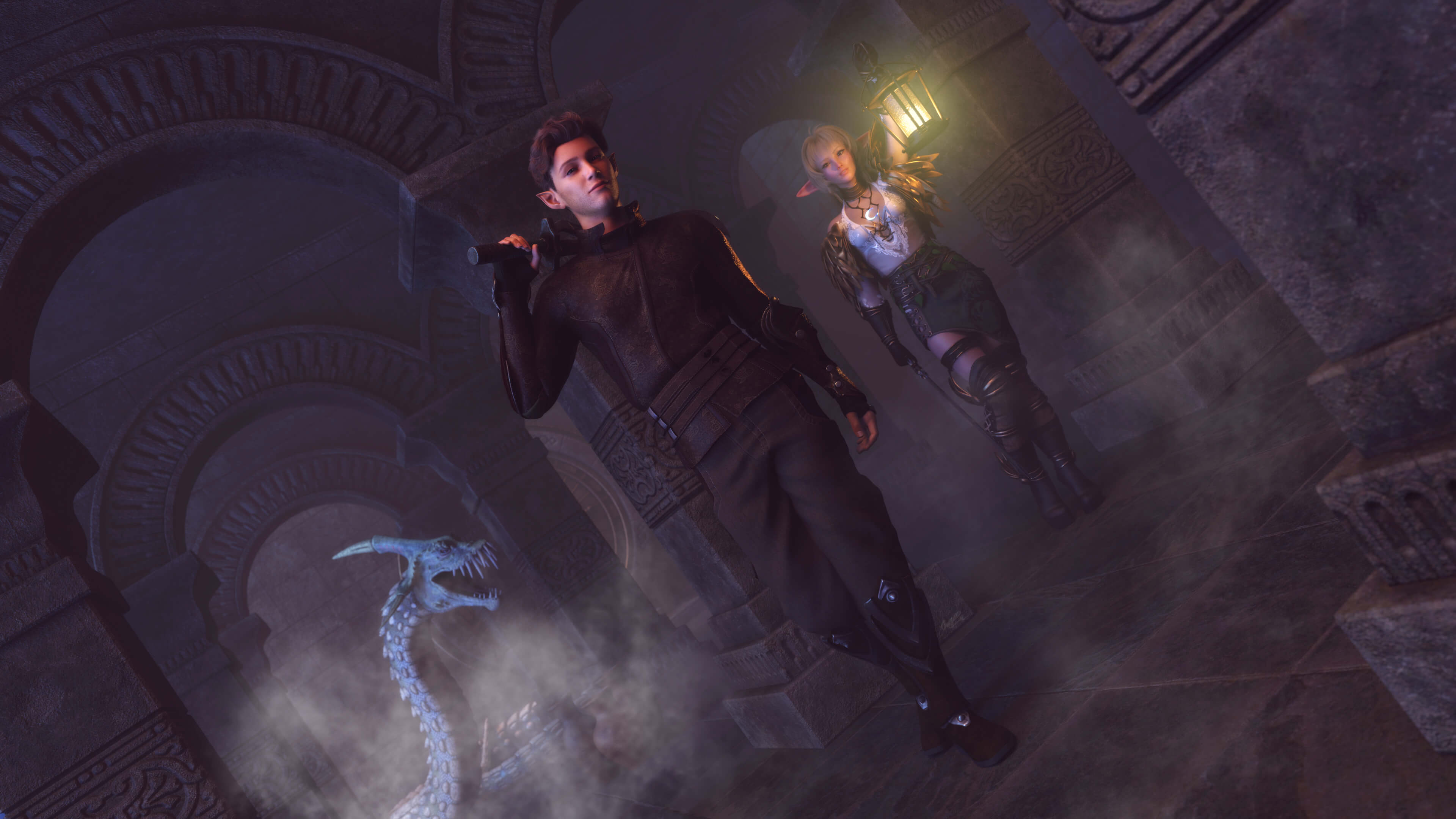 In Search of the Unknown 3D Render by Chaosqueens-world