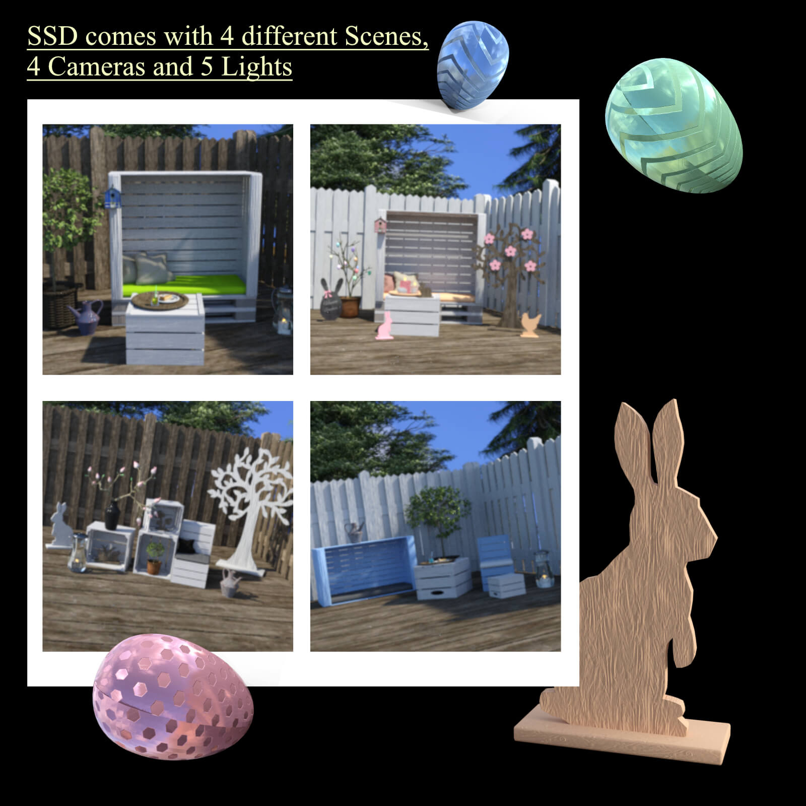 Sweet Spring Decoration - Daz Content by Chaosqueens-world