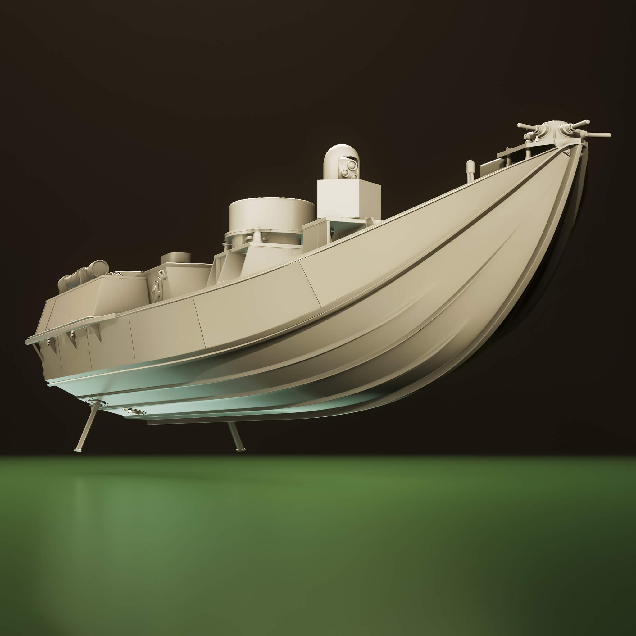 Ukrainian Naval Drone Seababy - 3D Model by chaschyn