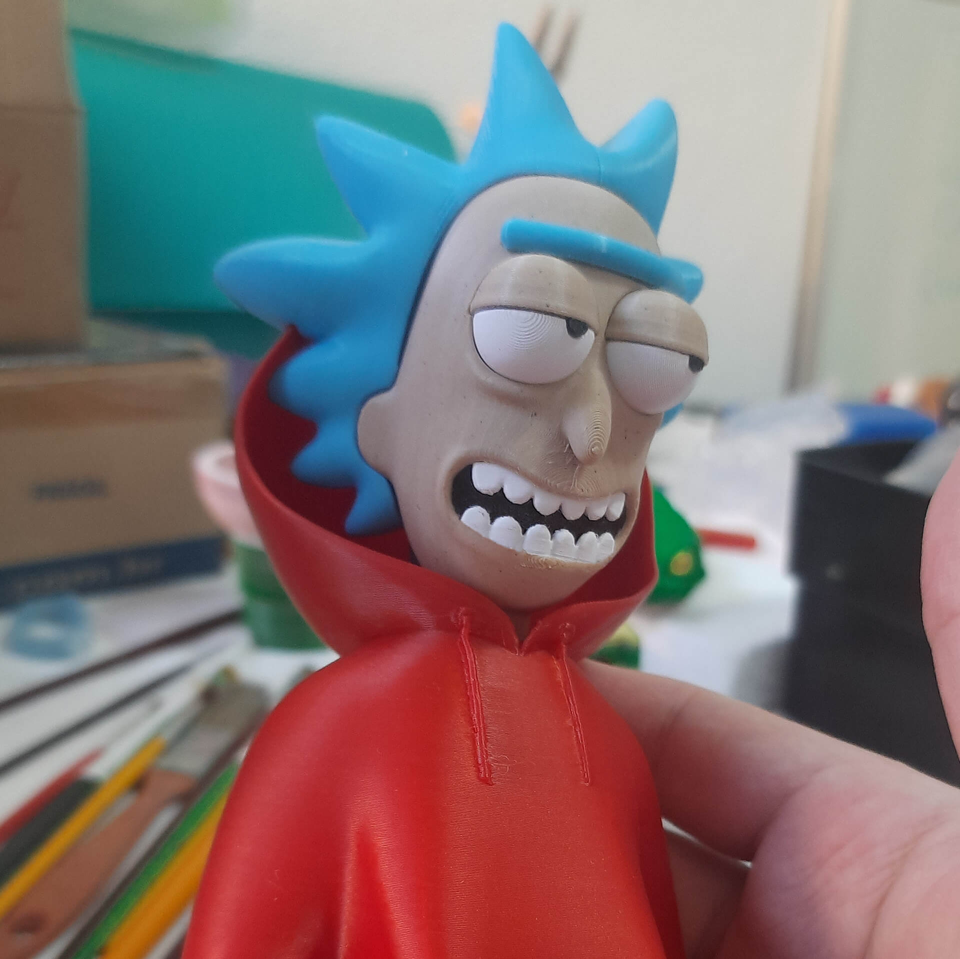 Rick Head Urban Vibes for Bugs Bunny - (Multicolor / 3MF) 3D Model by ...