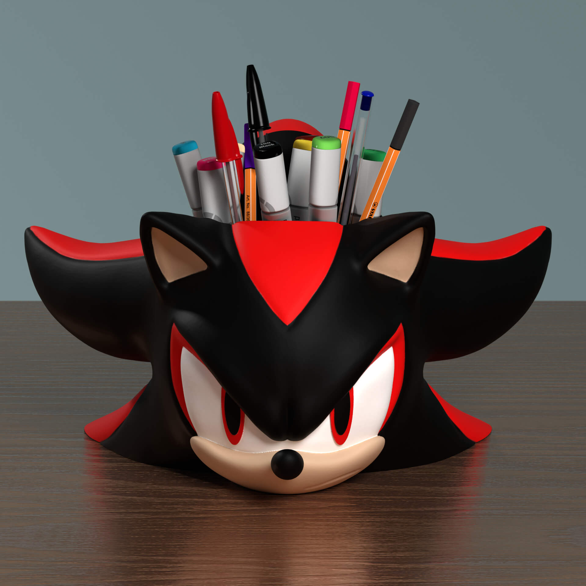 Sonic Series - Penholder Collection by CheeseBread_3D