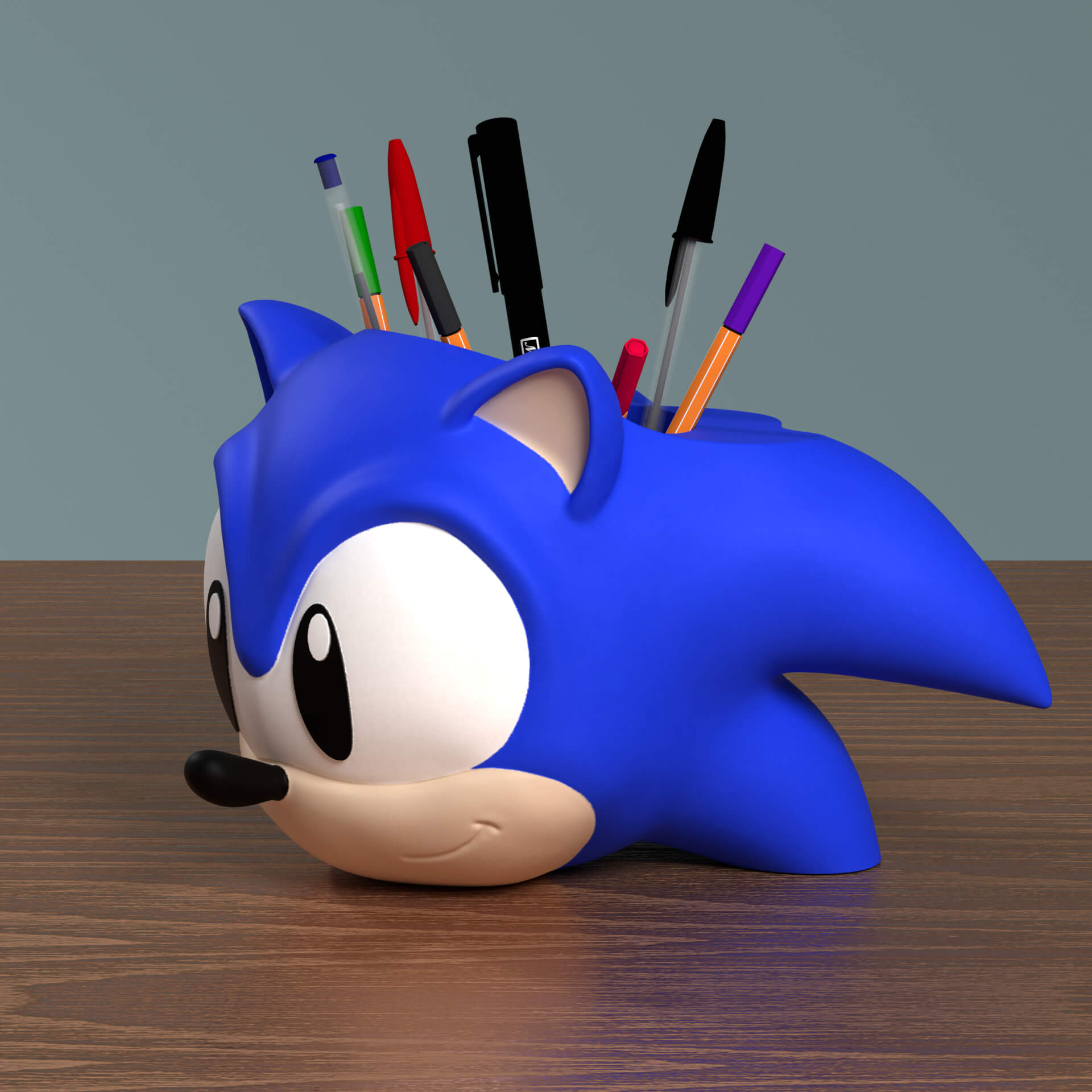 Sonic Series - Penholder Collection by CheeseBread_3D