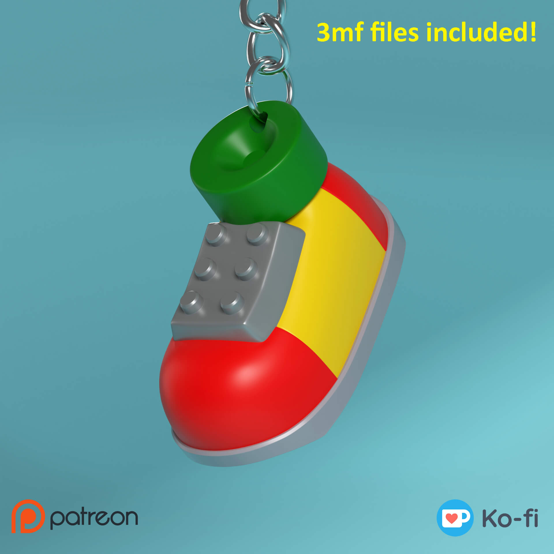 Sonic Series - Keychain Collection 3D Model by CheeseBread_3D
