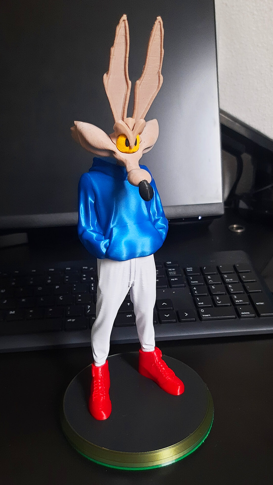 Wile Coyote Urban Vibes (Multiparts) - 3D Model by CheeseBread_3D