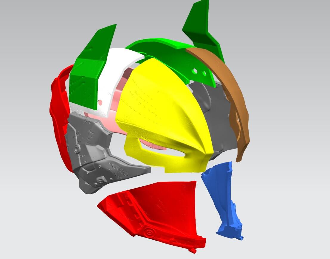 Batman Arkham Knight Helmet - 3D Model by cheriloyet