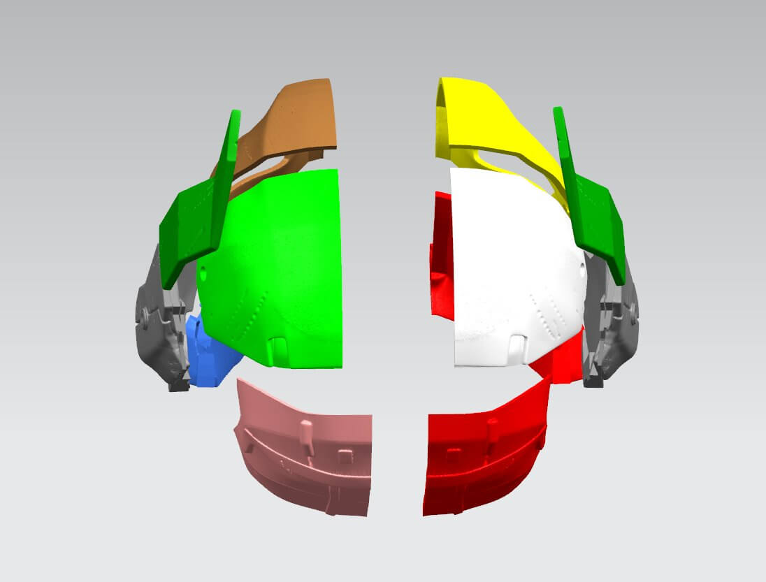 Batman Arkham Knight Helmet - 3D Model by cheriloyet