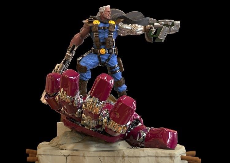 Cable Marvel - 3D Model by cheriloyet