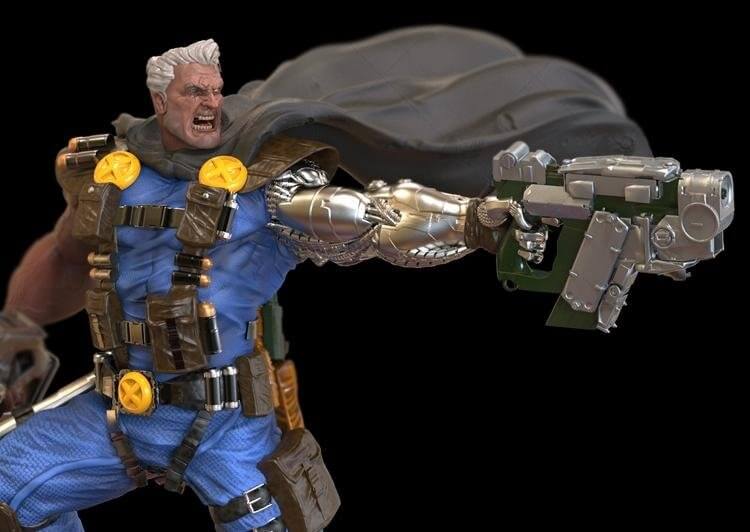 Cable Marvel - 3D Model by cheriloyet