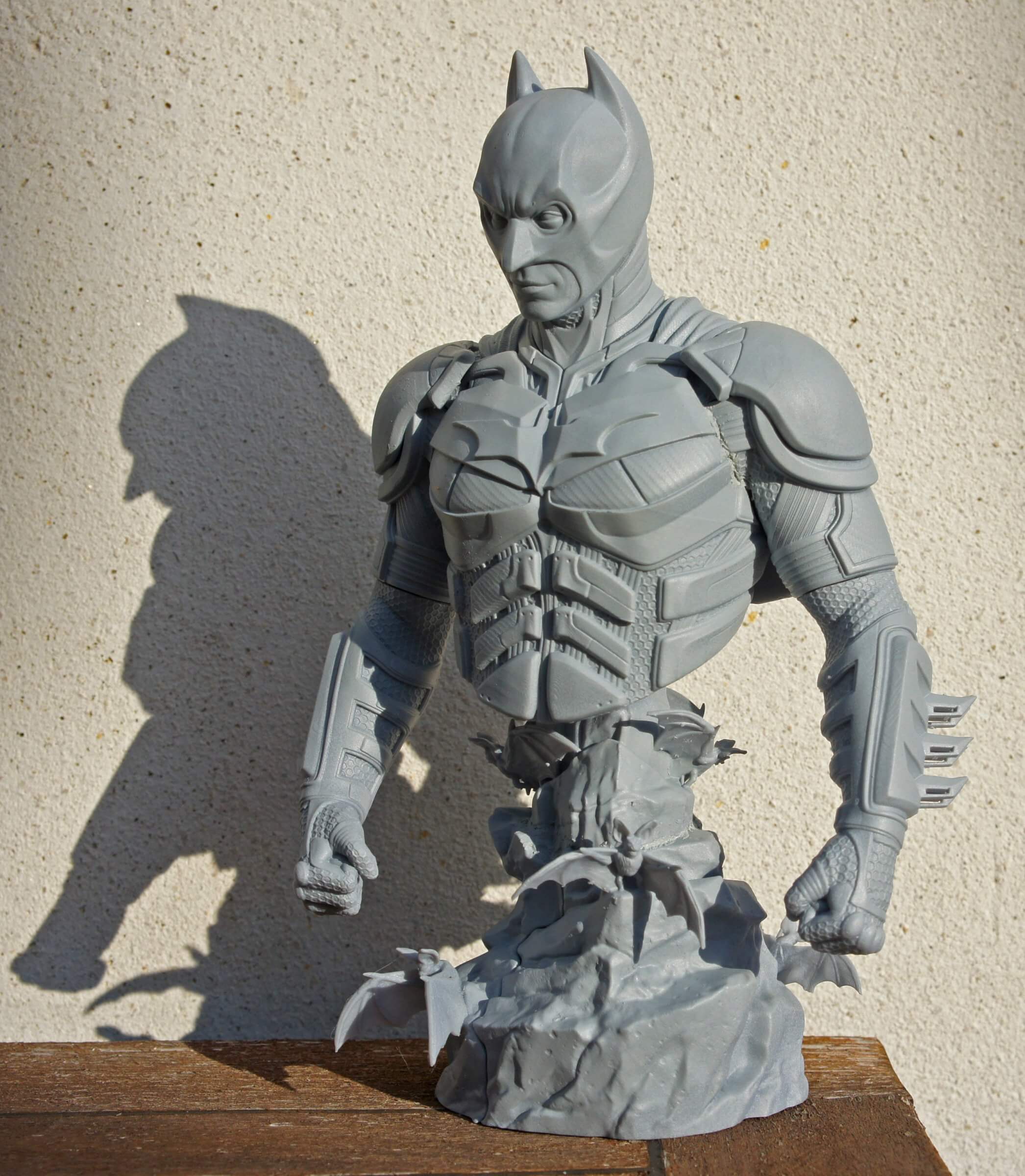 Dark Knight Bust - 3D Model by cheriloyet