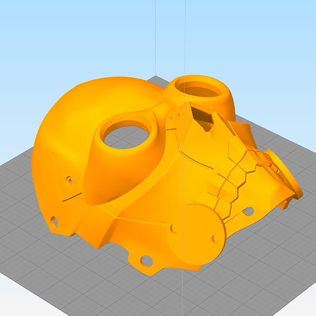 Death Gun Mask - 3D Model by cheriloyet