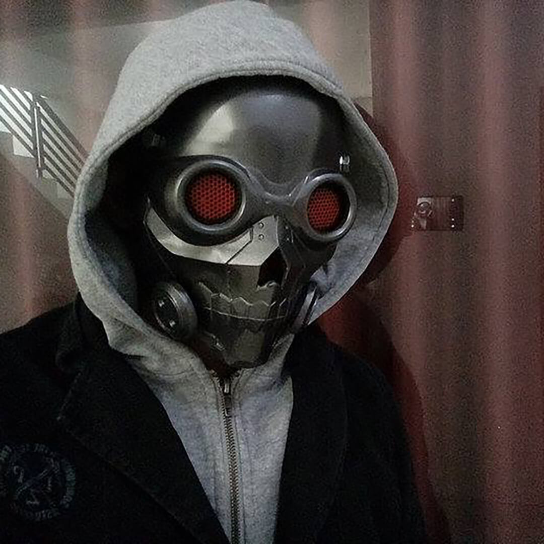 Death Gun Mask - 3D Model by cheriloyet