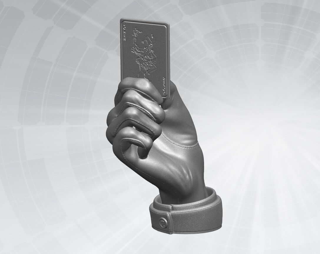 Jokers Hand Miniature - 3D Model by cheriloyet