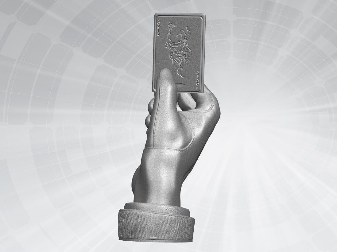 Jokers Hand Miniature - 3D Model by cheriloyet