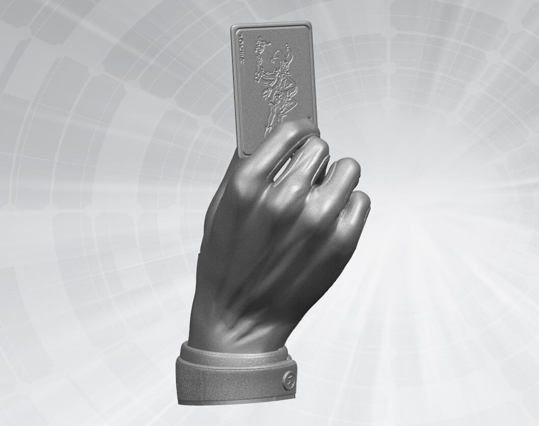 Jokers Hand Miniature - 3D Model by cheriloyet