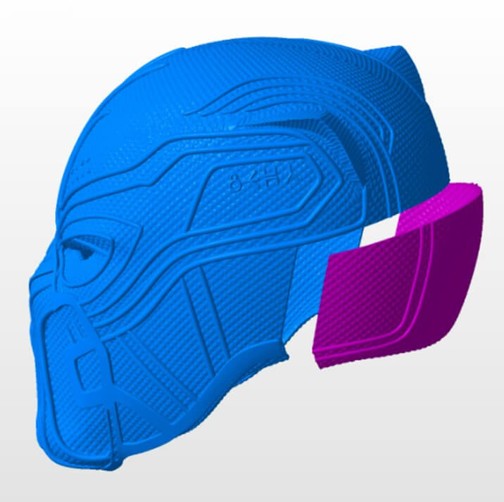 Killmonger Helmet and Necklace from Black Panther Movie 2018 - 3D Model ...
