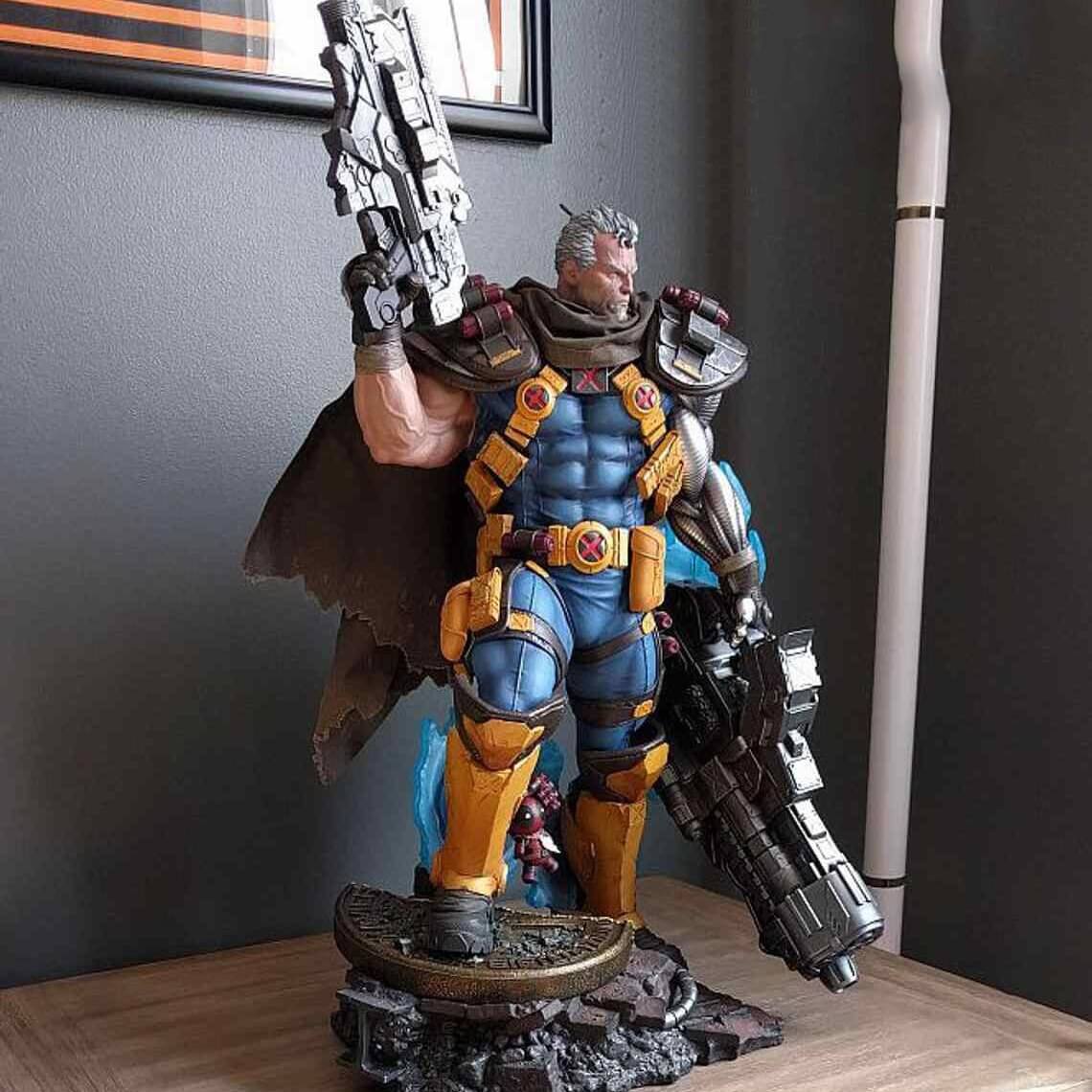 Marvel Cable Diorama - 3D Model by cheriloyet