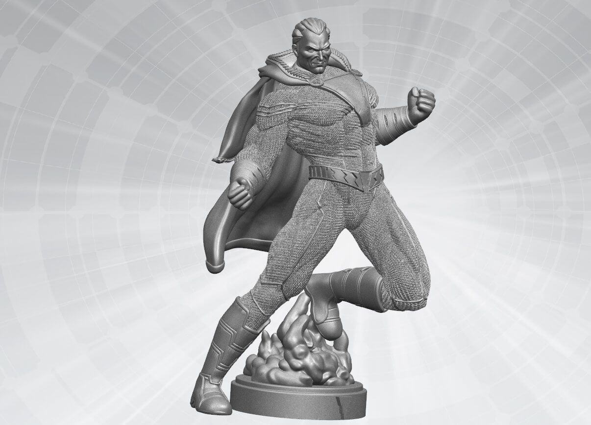 Shazam Statue - 3D Model by cheriloyet