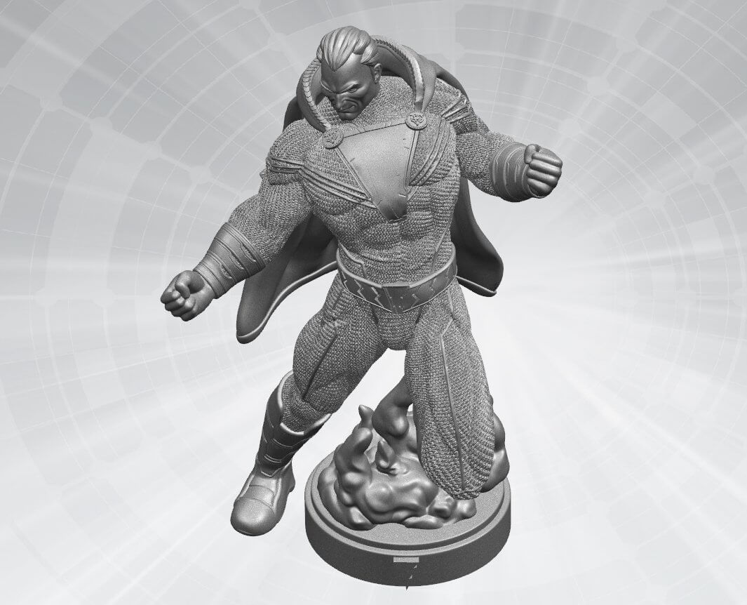 Shazam Statue - 3D Model by cheriloyet