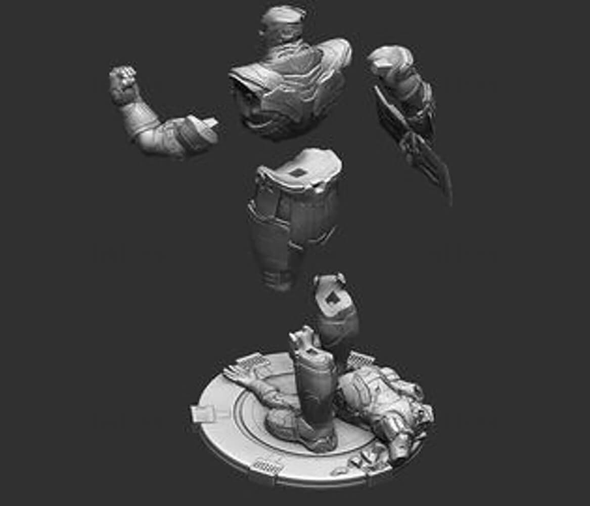 Thanos Avengers Endgame Figurines - 3D Print Model by cheriloyet