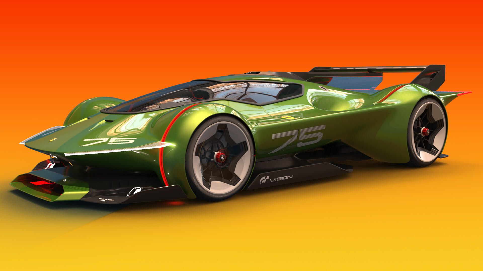 Ferrari Vision Gran Turismo Concept - 3D Model by Cherry-8omb