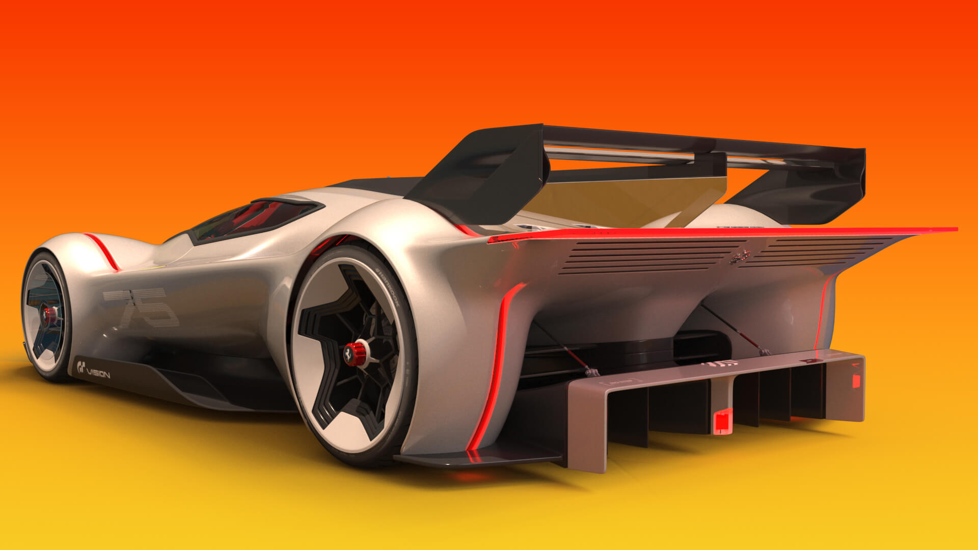 Ferrari Vision Gran Turismo Concept - 3D Model by Cherry-8omb