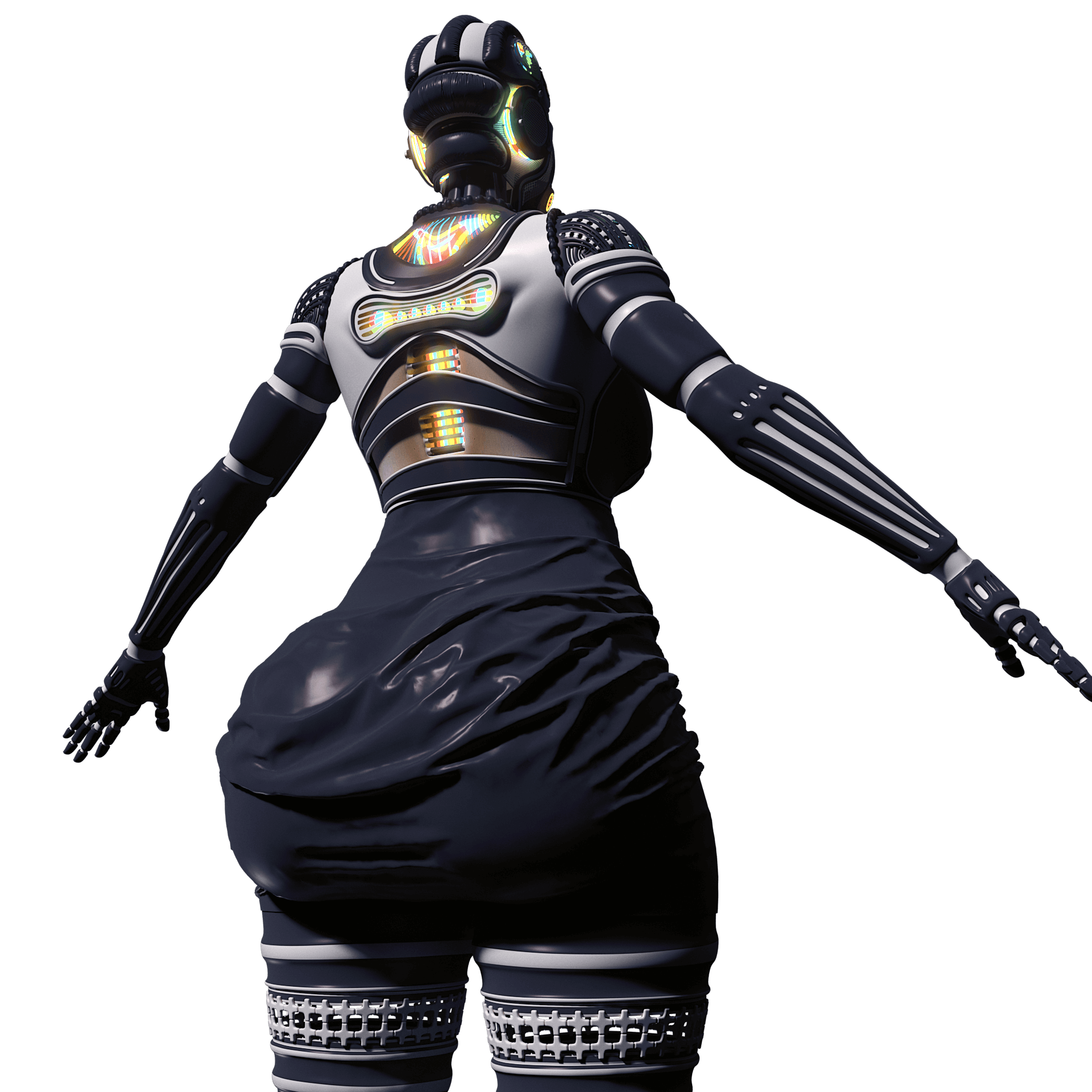 Cyber widow 3D Render, Digital Art by Cherry-8omb