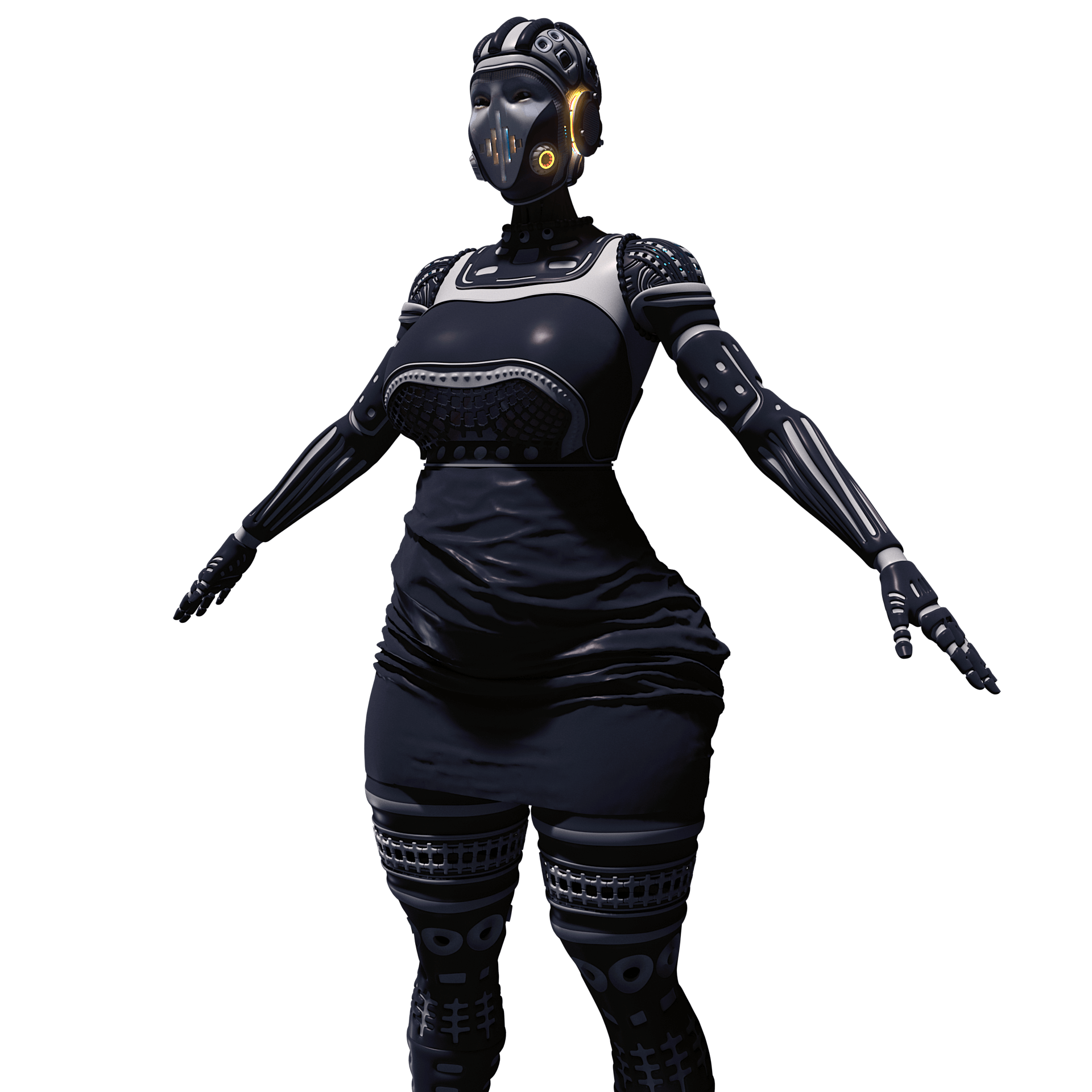 Cyber widow 3D Render, Digital Art by Cherry-8omb