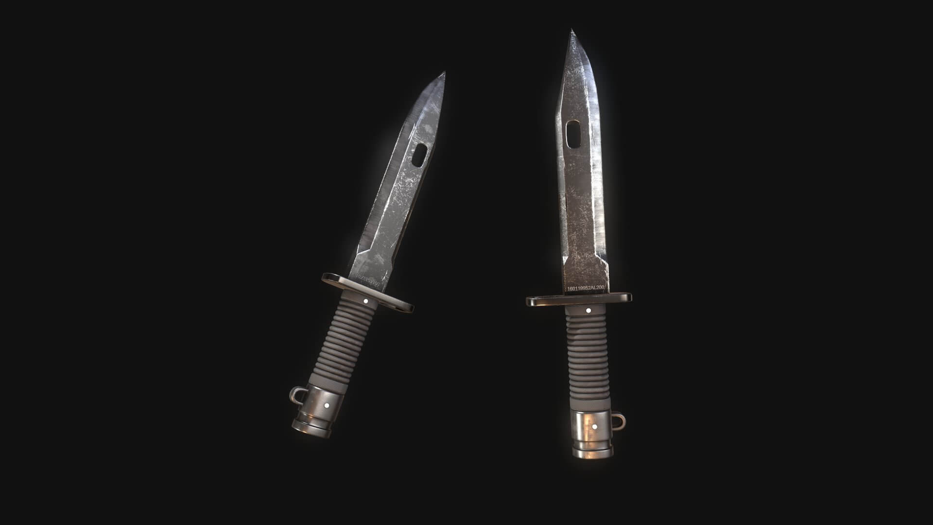 Bayonet - Free 3D Model by chhatrashal