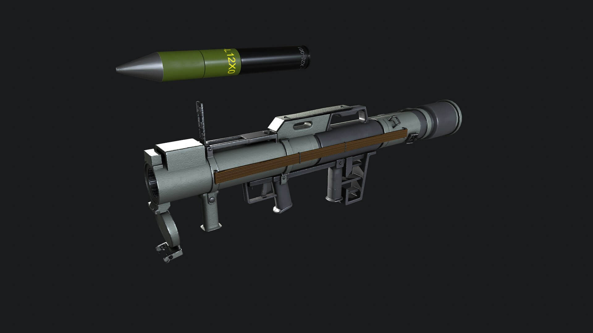 Bazooka - 3D Model by chhatrashal