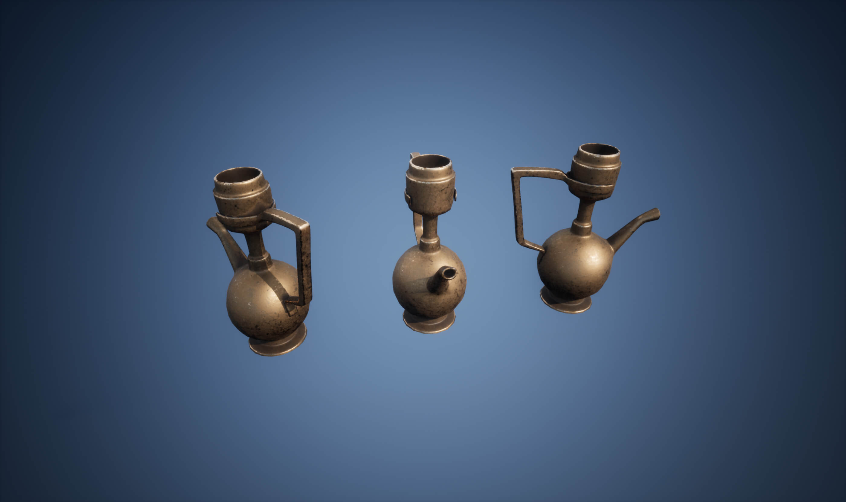 Brass Utensil - Free 3D Model by chhatrashal