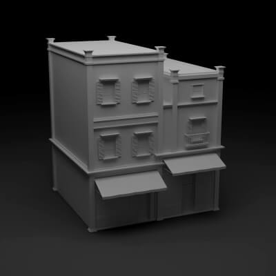 Building FQ3 - Free 3D Model by chhatrashal