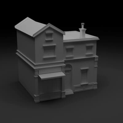 Building FQ6 - Free 3D Model by chhatrashal