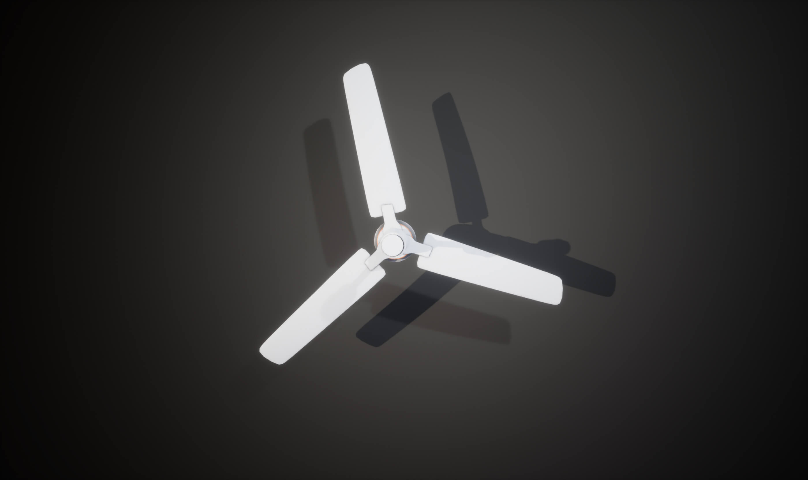 Celing Fan A - 3D Model by chhatrashal