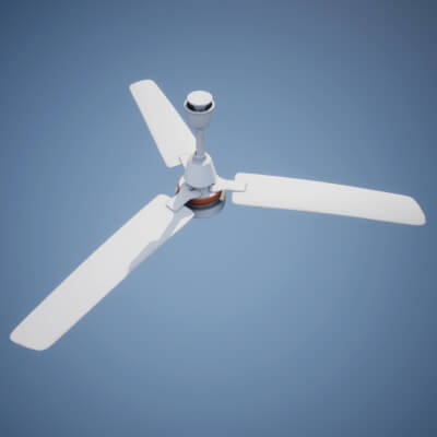 Celing Fan A - 3D Model by chhatrashal