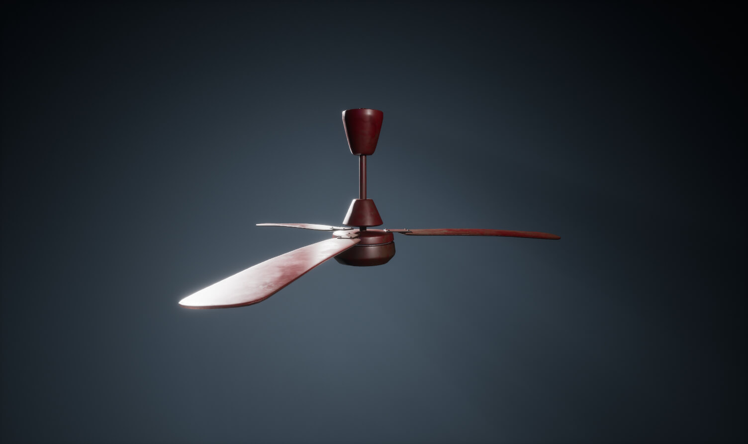 Celing Fan B - 3D Model by chhatrashal